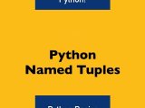Python Named Tuples