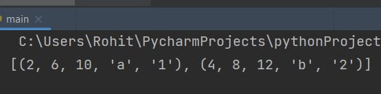 Python zip list of lists