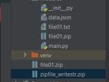 Python Zipfile Write