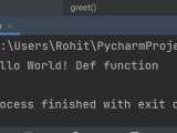 Python Def Function