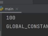 Python Defines Constant