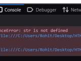 Javascript Referenceerror