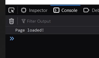 Onload event in JavaScript