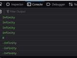 Javascript Infinity