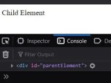 Javascript Get Parent Element