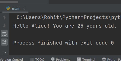 Keyword arguments in Python