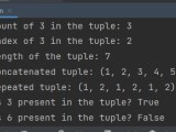 Tuple Methods In Python