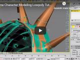 Tutorial Game Character Modeling Lowpoly Part 1 Tutoriais 3d