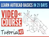 Autocad Tutorials Tutorial45