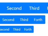 Bootstrap 4 Button Group Toolbar Vertical And More