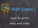 Php Date Function With Examples On Formatting Dates
