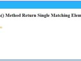 Jquery Has Method Return All Matching Elements
