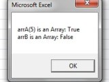 Excel Vba Excel Array Functions Isarray