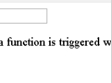 Html Onblur Attribute