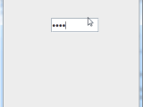 Java Swing Password Field Jpasswordfield Tutorial