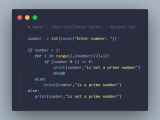 Python Program To Check If A Number Is Prime Or Not