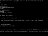 Java Keytool Tutorial Generate Keystore Using Java Keytool