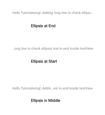 Android TextView Using Kotlin With Example - Tutorialwing