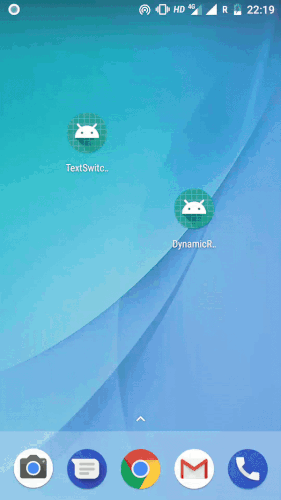 Android TextSwitcher Using Kotlin With Example - Tutorialwing