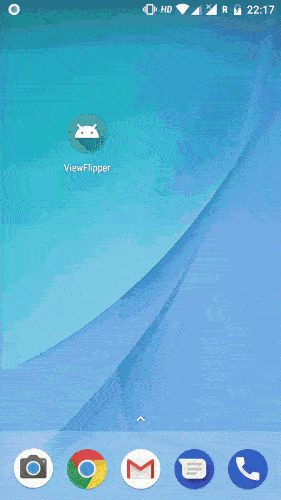 Android ViewFlipper Tutorial With Example - Tutorialwing