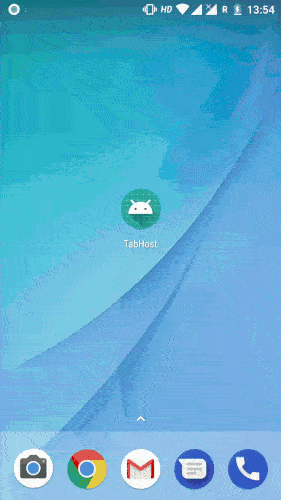 Android TabHost Tutorial With Example - Tutorialwing