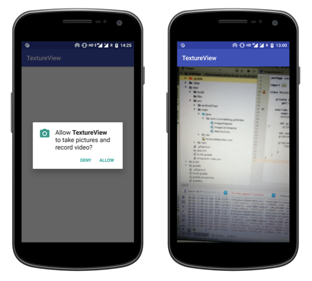 Android TextureView Using Kotlin With Example - Tutorialwing