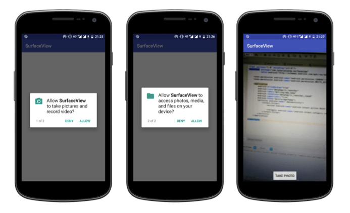 Android SurfaceView Tutorial With Example - Tutorialwing