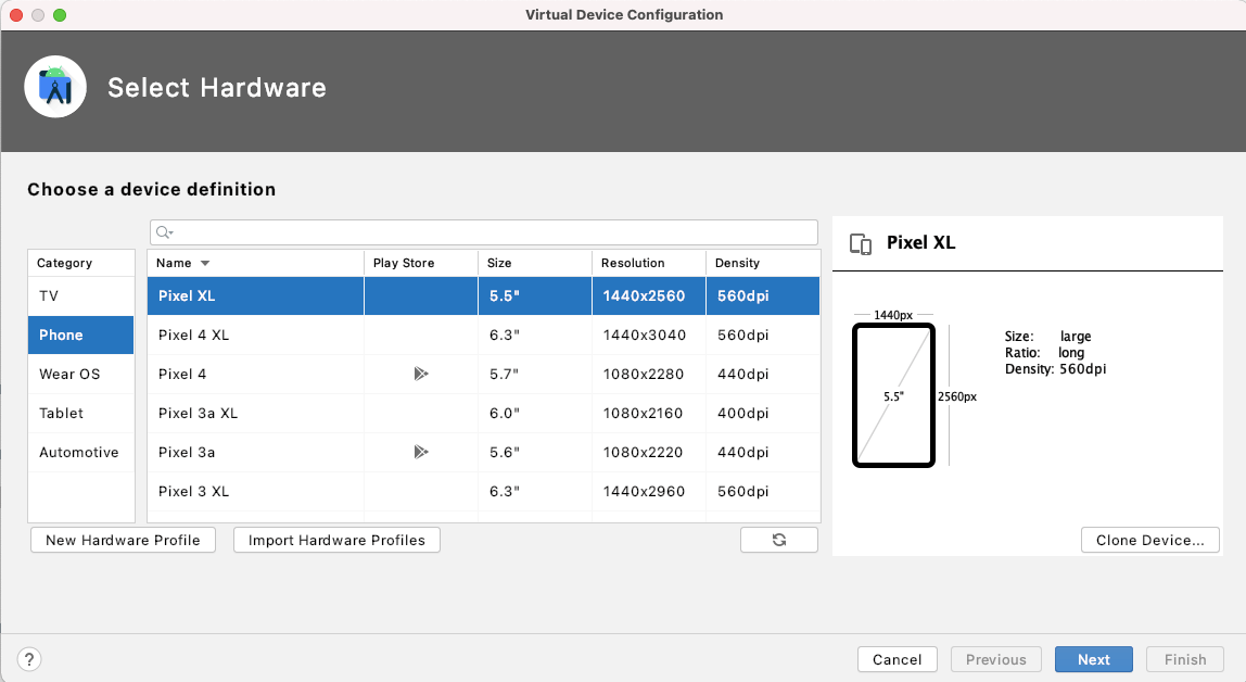 Run or Debug Android App Using Emulator in Android Studio - Tutorialwing