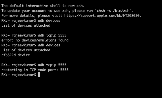 Run Or Debug Android App Using Wifi On Real Device Tutorialwing