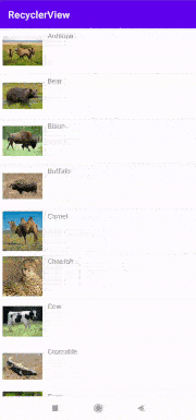 Android RecyclerView Using Kotlin With Example - Tutorialwing