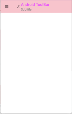 Android Toolbar Using Kotlin With Example - Tutorialwing