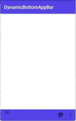 Create Android BottomAppBar Programmatically in Kotlin - Tutorialwing
