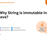 Why String Is Immutable In Java Tutorial World