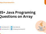 21 Java Coding Questions On If Else Statement Tutorial World
