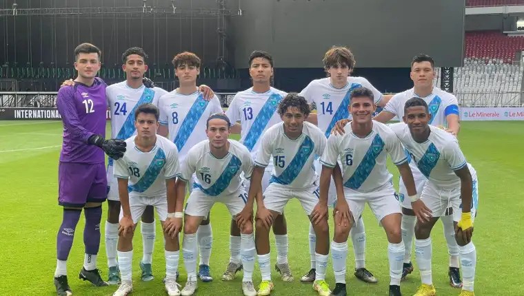 Estos son los jugadores de la Selección de Guatemala Sub 20