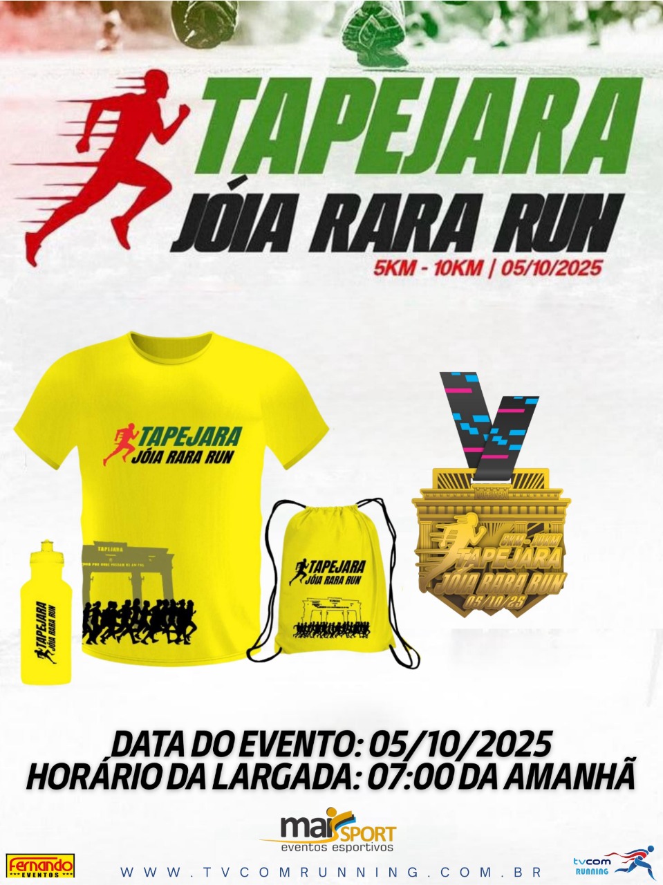 Tvcom Running Tapejara Jóia Rara Run