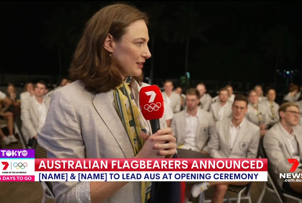 Oops. Name + Name to carry the flag | TV Tonight