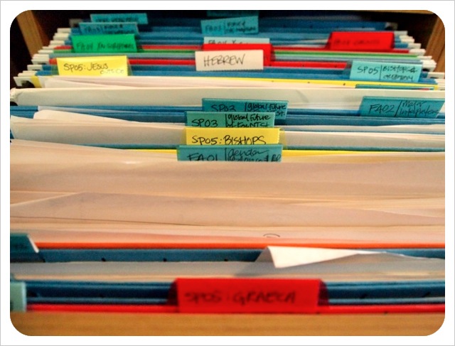 How to Unfile Research Paperwork