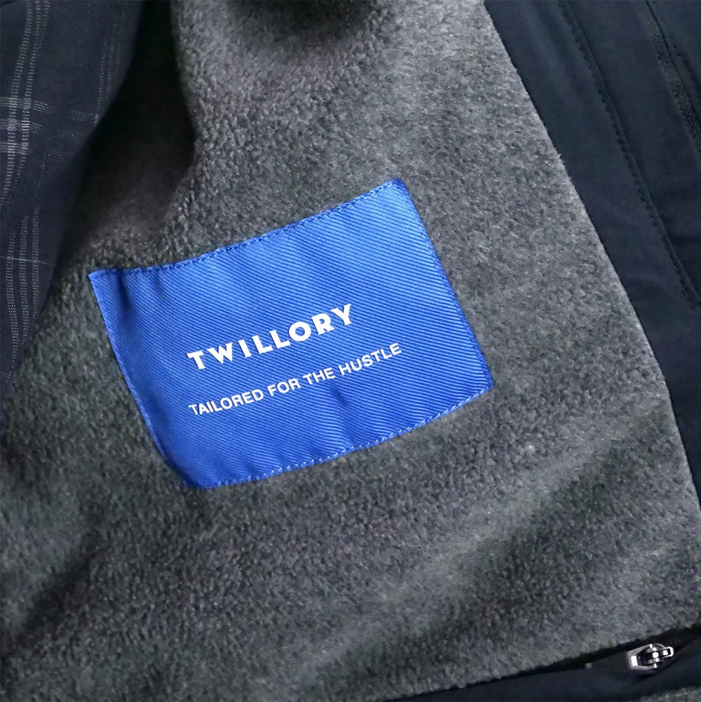 Men S Quilted Performance Jacket Fleece Lined Winter Coat Twillory