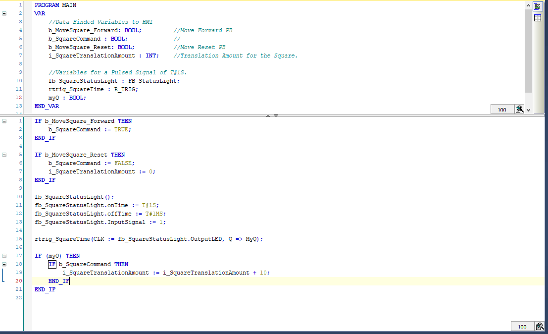 Creating A Moving Object On Hmi Screen Using The Transform Attribute Knowledge Base