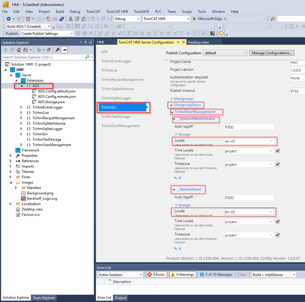 Setting Up Default Language In Twincat Hmi Knowledge Base Twincontrols Forum