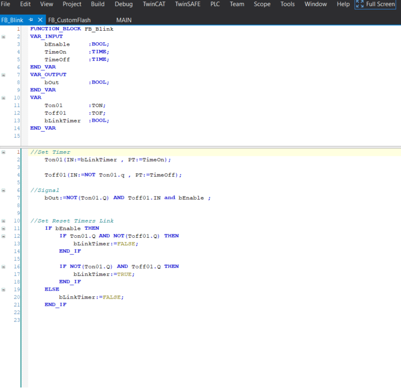 Custom Flash Timer Plc Programming Challenge Twincontrols Forum