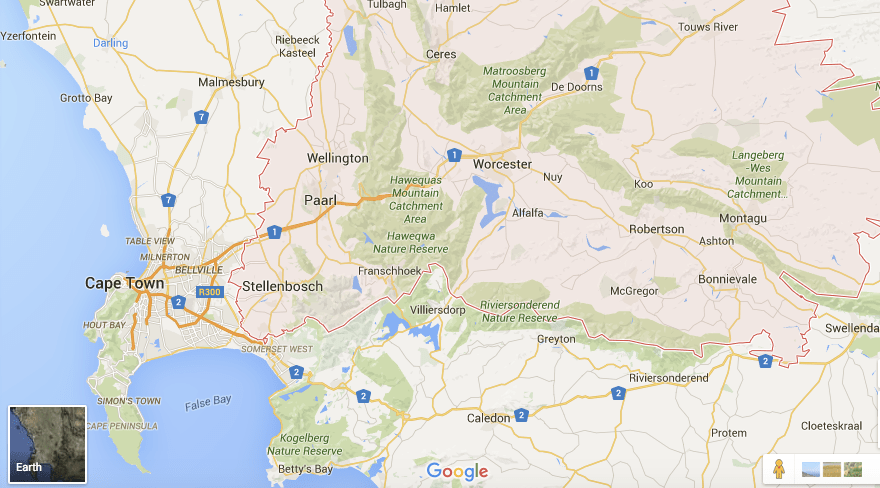 Cape Winelands, South Africa - Two And Fro