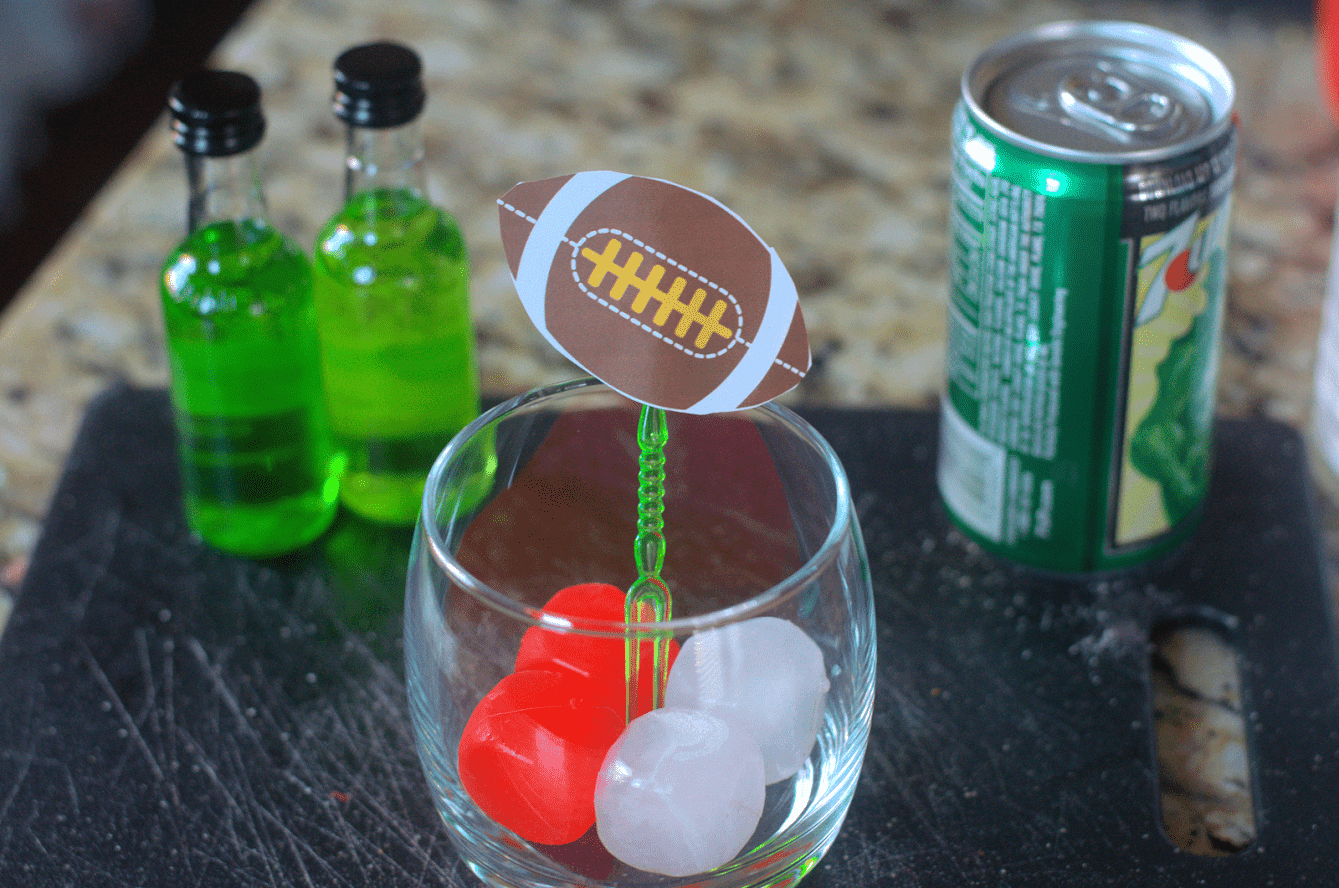 Touchdown Cocktail and Free Football Printable
