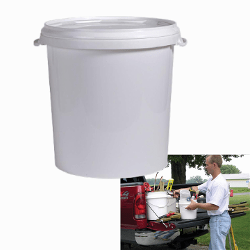 INDUSTRIAL WHITE BUCKET 1LTR, 111111407 - Gulf Center for Cleaning ...