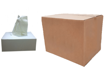 FACIAL TISSUE, PLAIN BOX, 42BOXES/CTN, 100 SHEET, 2PLY, 21X19CM ...