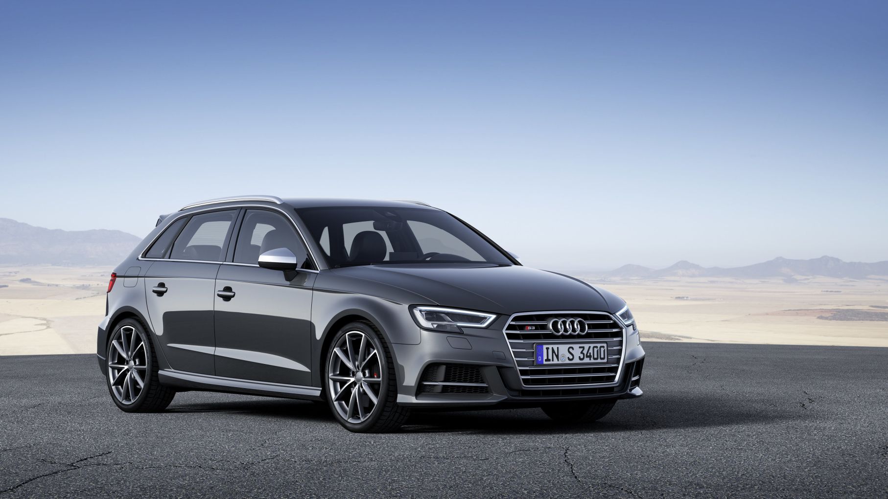 Audi S3 Sportback Daytona Grau — Ubi Testet