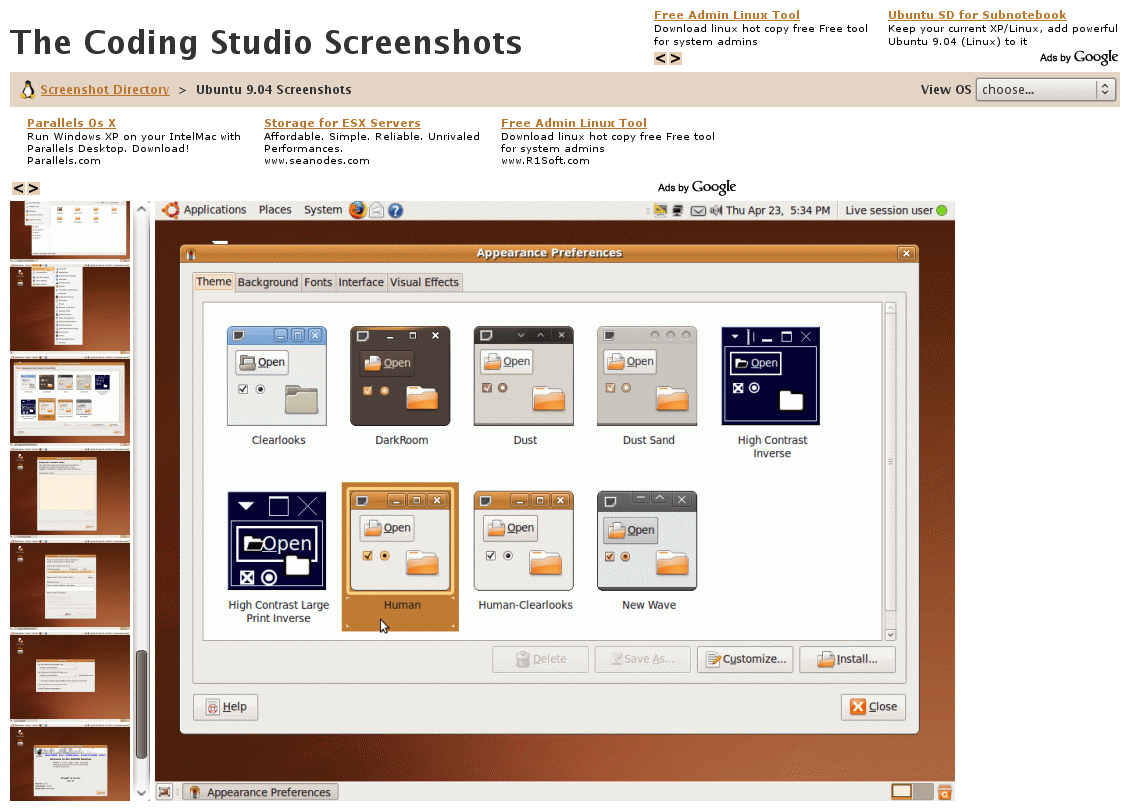 The Coding Studio Screenshots, Pantallazos de muchas «distros» | Ubuntu ...