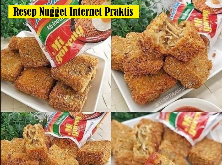 Nugget Indomie Telur Kornet Pas Untuk Ngemil Sore - UENAAK.COM