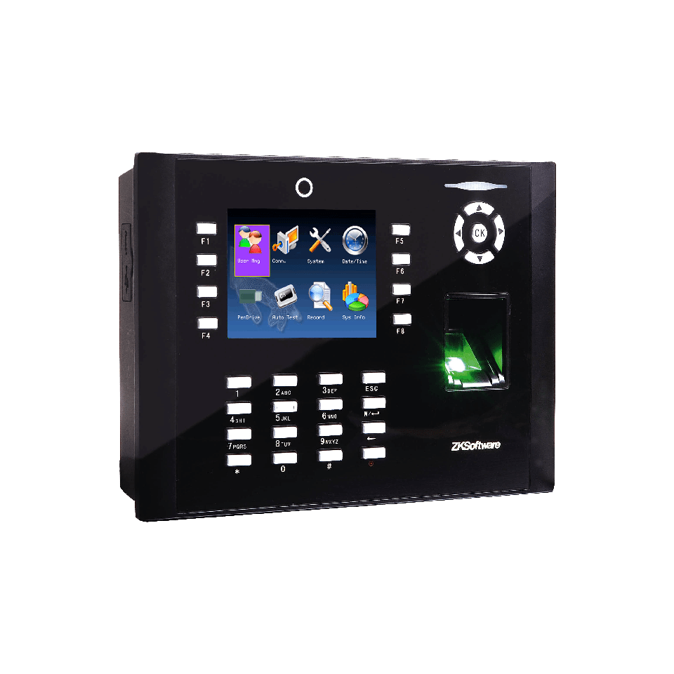 ZKT Multimedia Fingerprint Time Attendance Terminal - Ultra Frequency Store